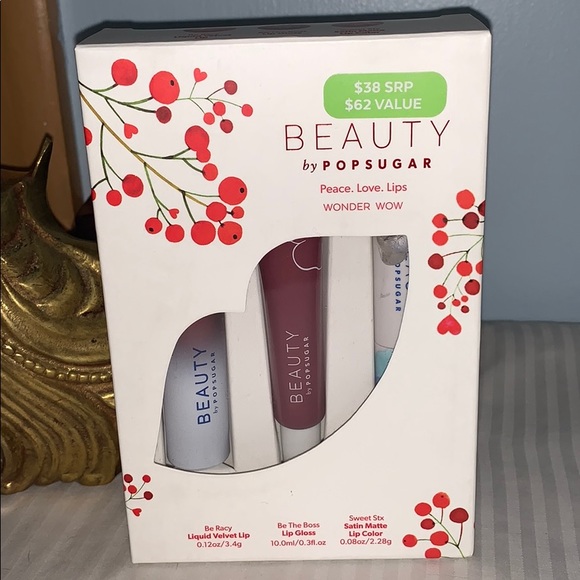 tarte | Makeup | Beauty Popsugar Peace Love Lips Trio Liquid Lip Gloss ...